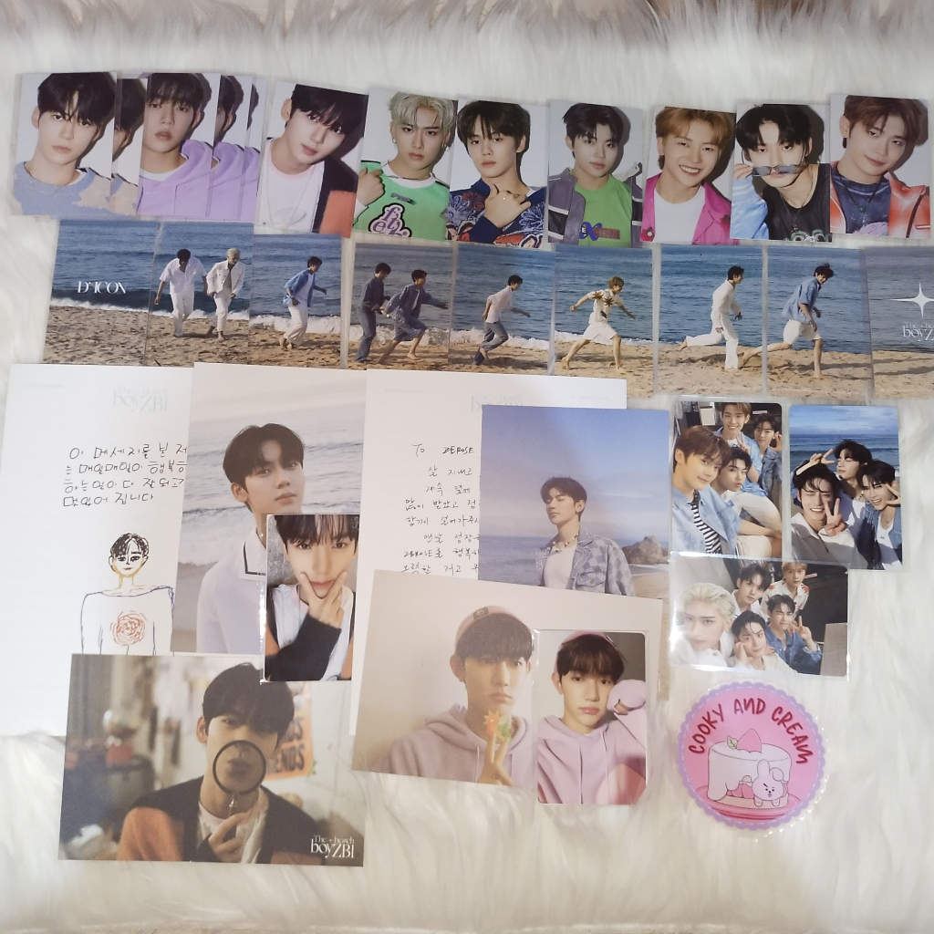 Jual [CnC] READY ZB1 OFFICIAL PHOTOCARD PC MAJALAH DICON ZB1, PC ...