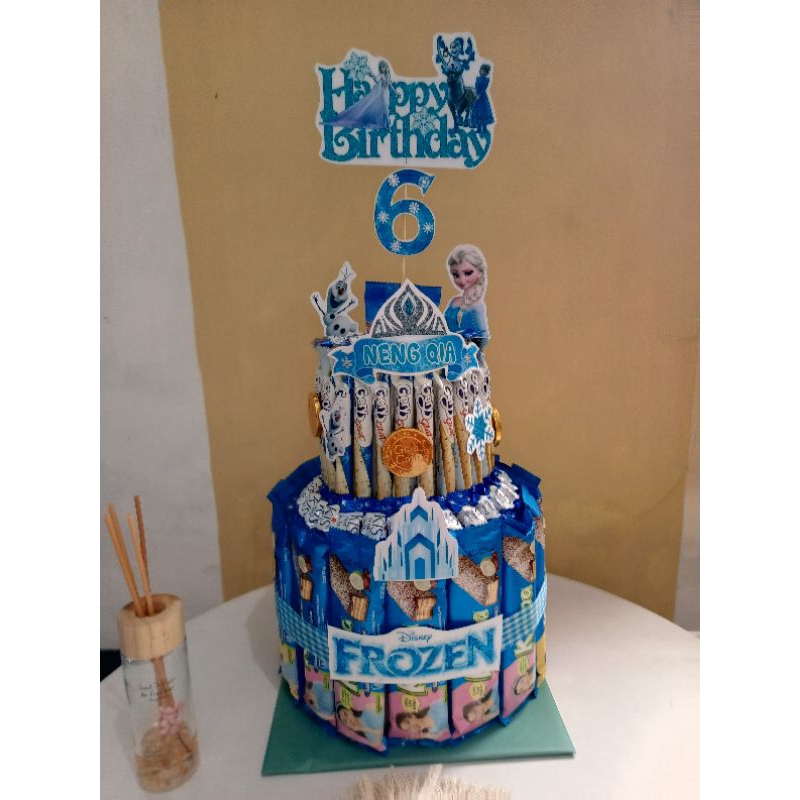 Jual Snack Tower Frozen Custom Ulang tahun | Kuromi snack Tower ...