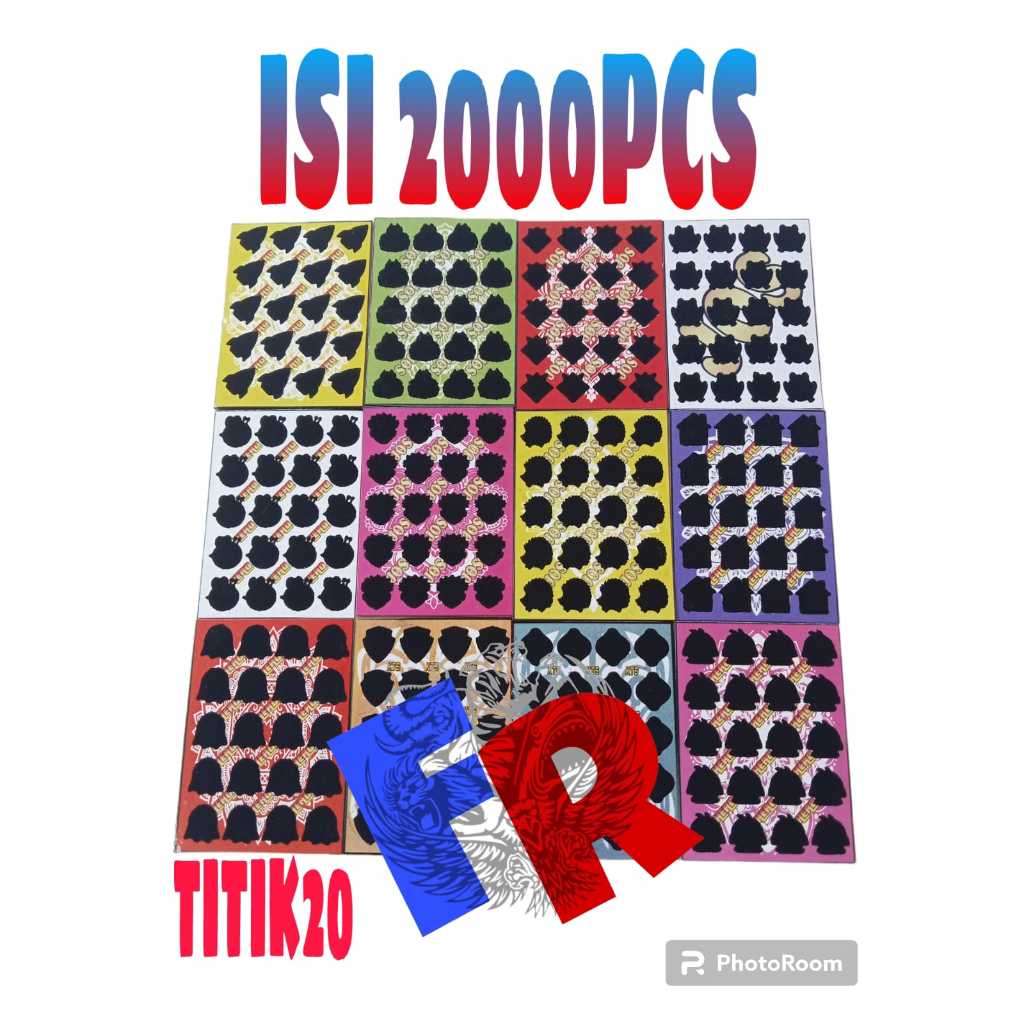 Jual MAINAN GOSOKAN BOM TENGKORAK ISI 2000PCS TITIK20 MOTIF TERBARU ...