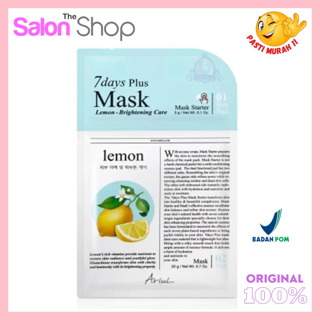 Jual Ariul 7days Plus Mask 20gr | Shopee Indonesia