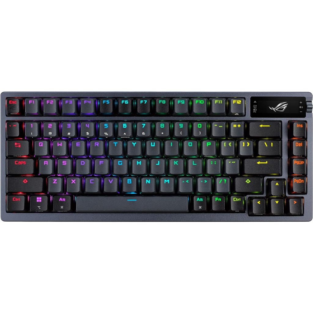 Jual ROG ASUS AZOTH KEYBOARD MECHANICAL GAMING 75% LAYOUT FORM WIRELESS ...