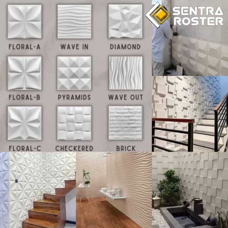 Jual Wall Panel beton 3 dimensi | Shopee Indonesia