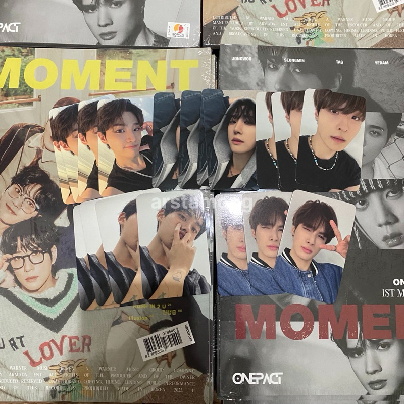 Jual (BACA DESKRIPSI SEBELUM BELI) ONE PACT 1ST MINI ALBUM POB ONLY ...