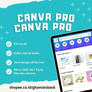 Jual canva pro 1 tahun Harga Terbaik & Termurah Desember 2024 | Shopee ...