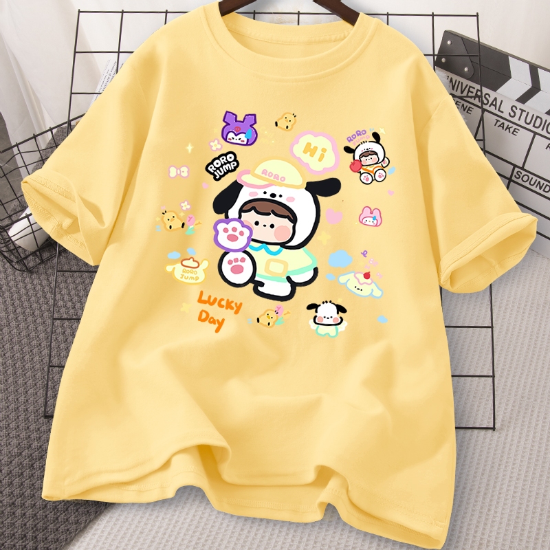 Jual Kaos Pochacco Sanrio Dewasa Kaos Atasan Wanita Trending Kekinian ...