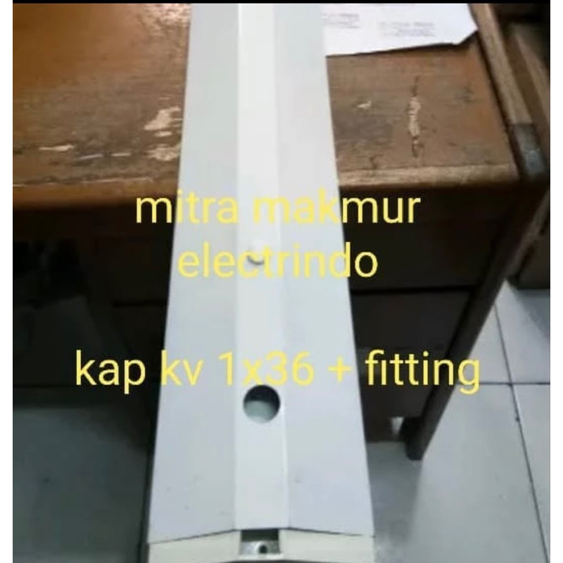 Jual kap kv 1x36 + fitting kap 1x36 120cm | Shopee Indonesia