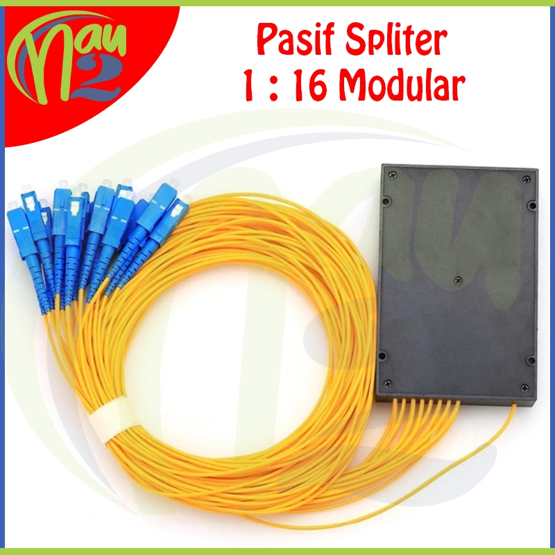 Jual Passive Splitter Pasif Spliter 1 - 16 UPC Fiber Optik 1:16 Optic ...