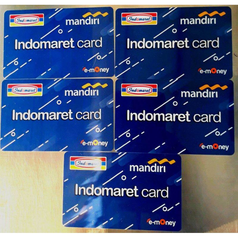 Jual E-money Indomaret Card ORIGINAL | Shopee Indonesia