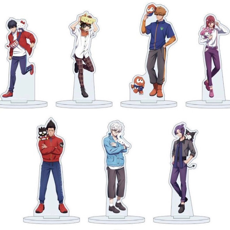 Jual [READY] BLUELOCK X Sanrio Acrylic Standee BLUE LOCK Nagi Bachira ...