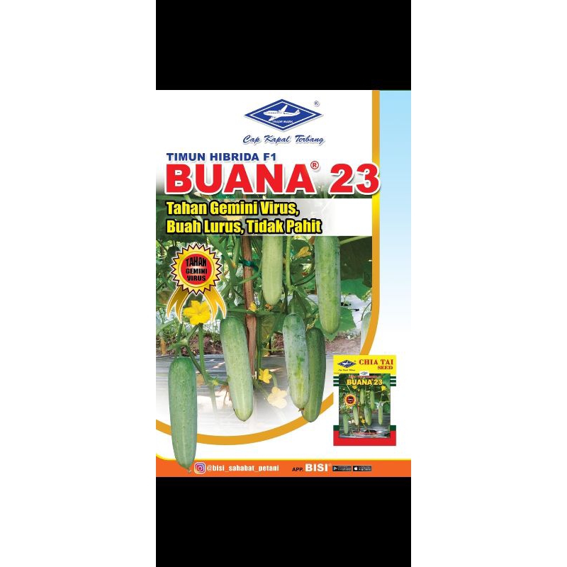 Jual TIMUN F1 BUANA 23 20gr | Shopee Indonesia