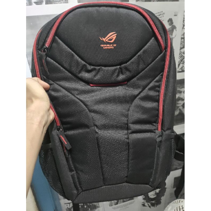 Jual Tas ransel | laptop gaming backpack ASUS ROG ORIGINAL | Shopee ...