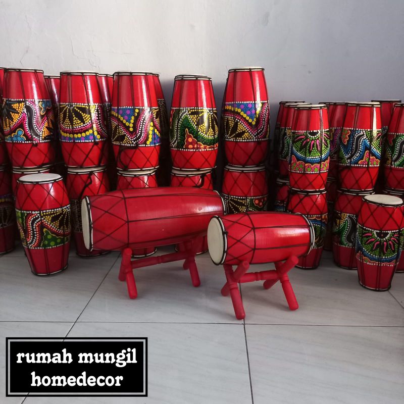 Jual Kendang Jawa 25cm Mainan Alat Musik Tradisional Ketipung Jawa ...