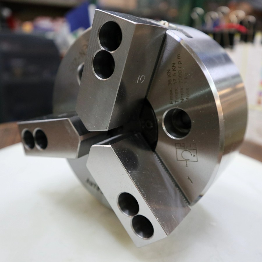 Jual HYDRAULIC POWER CHUCK CNC LATHE WITH FLANGE-AUTO CLAWS TAIWAN - CH05-3JA4 | Shopee Indonesia