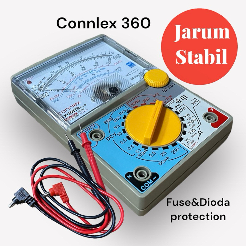 Jual Avo multitester / multimeter jarum Connlex 360 | Shopee Indonesia