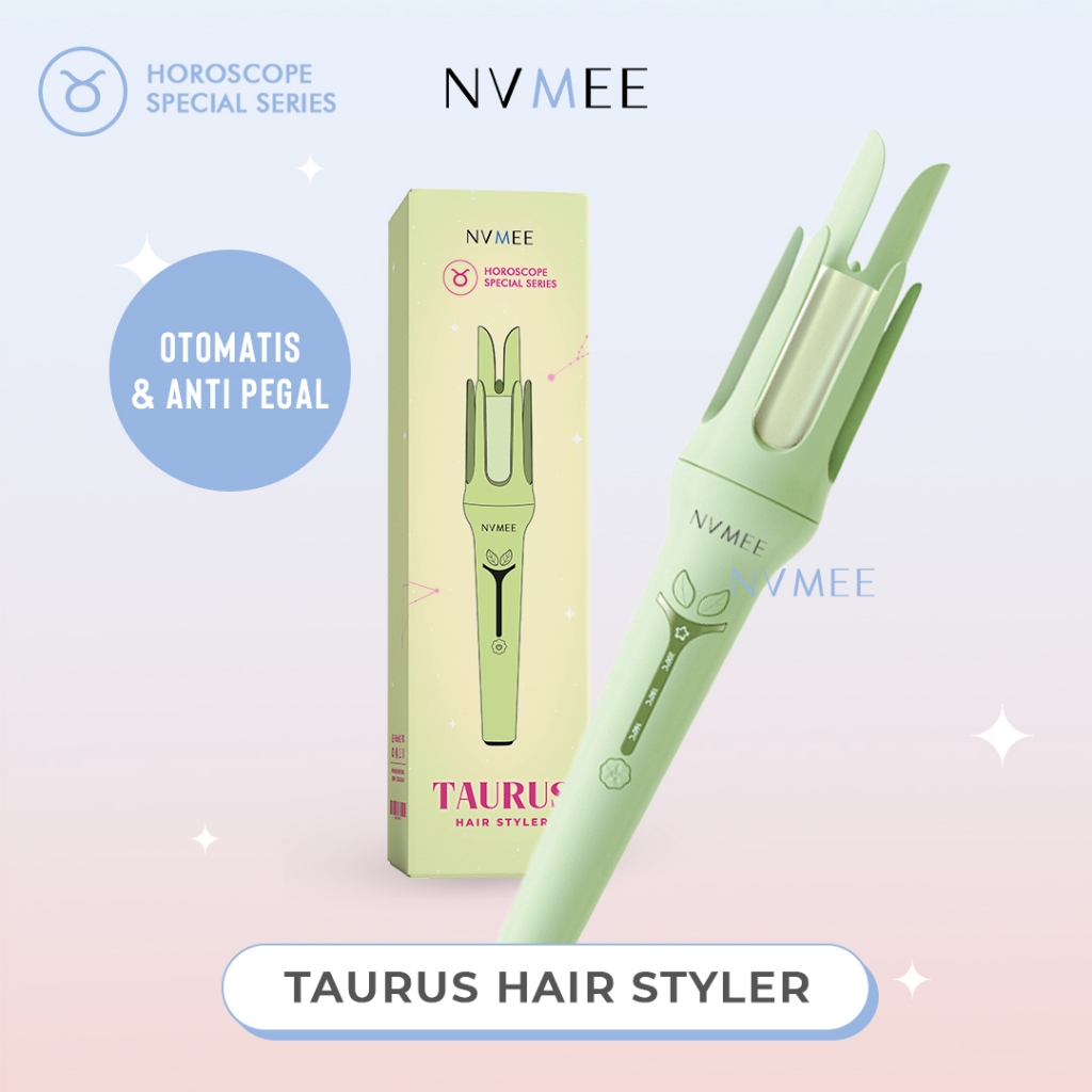 Jual [READY STOCK] NVMEE - Catokan Keriting Otomatis Taurus Hair Styler ...