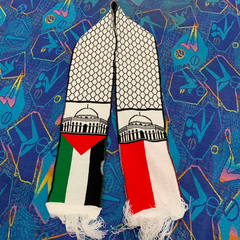Jual syal rajut komputer palestine / syal palestina / scarf palestine ...