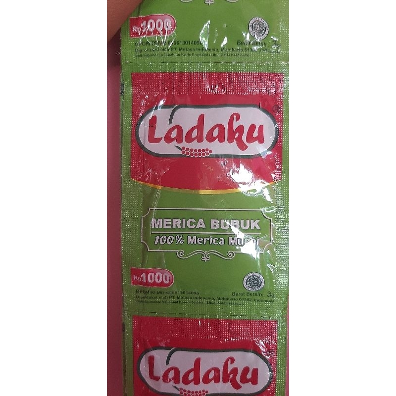 Jual Ladaku Merica Bubuk Sachet 3gr | Shopee Indonesia
