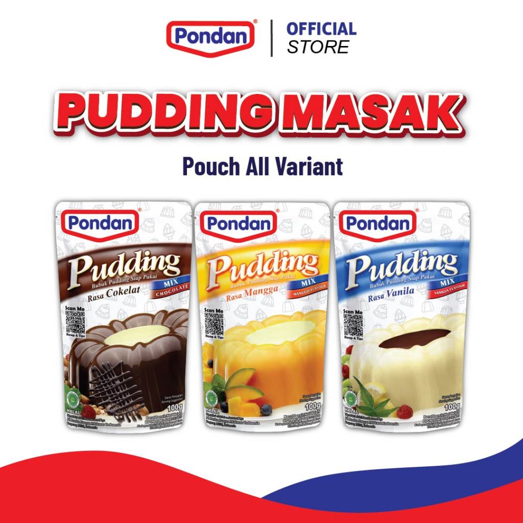Jual Pondan Pudding Mix 100g | Shopee Indonesia