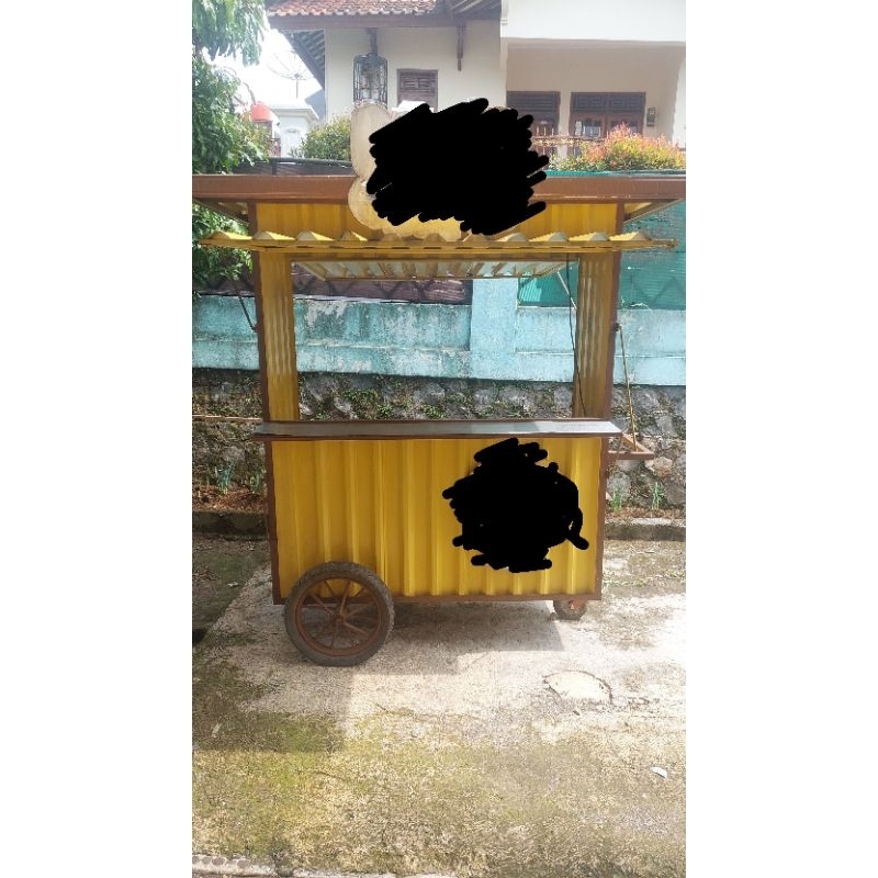Jual gerobak booth semi kontainer container ukuran PxLxT 1,5 meter x 60 ...