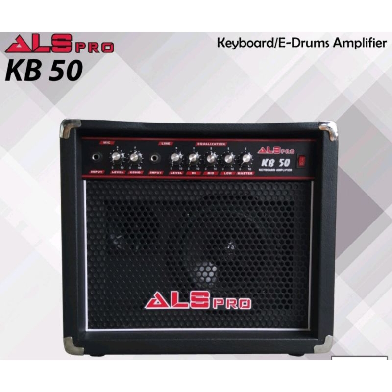 Jual ALS Pro KB 50 Amplifier Keyboard / Drum Elektrik 100% Baru ...