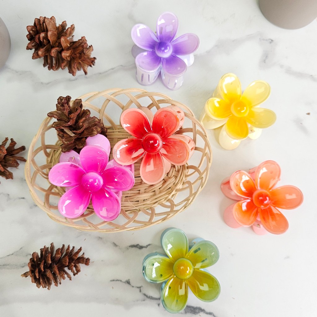 Jual Jedai BUNGA BALI premium warna jedai warna warni | Shopee Indonesia