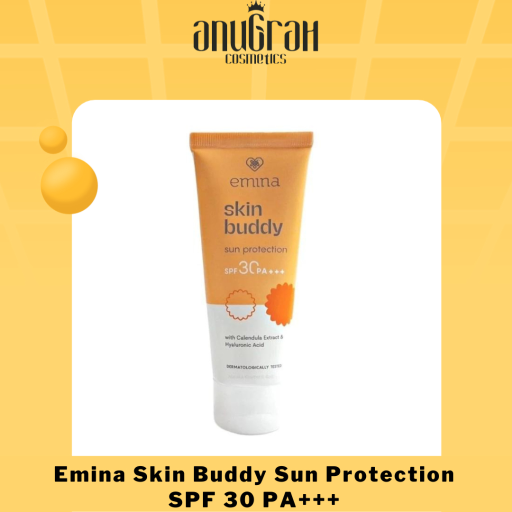 Jual Emina Skin Buddy Sun Protection SPF 30 PA+++ | Shopee Indonesia