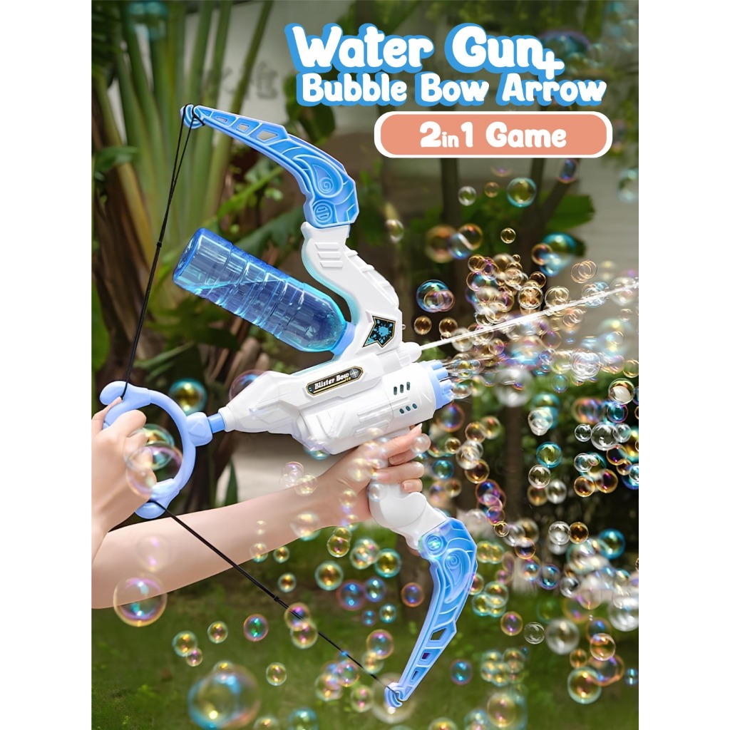 Jual Mainan Anak Pistol Gelembung Pistol Air Bentuk Panah Bubble Water ...