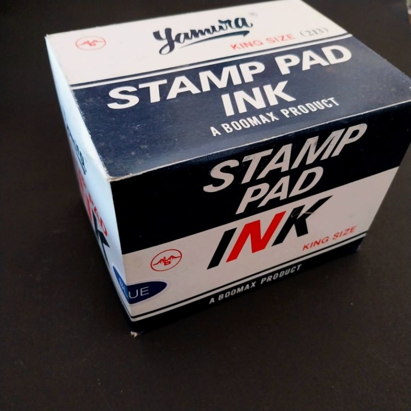 Jual Tinta Bak Stempel Yamura Stamp Pad Ink King Size 50cc | Shopee ...