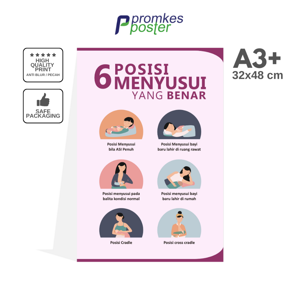 Jual Poster Kebidanan 6 Posisi Menyusui Dengan Benar | Shopee Indonesia Jual Poster Kebidanan 6 Posisi Menyusui Dengan Benar | Shopee Indonesia
