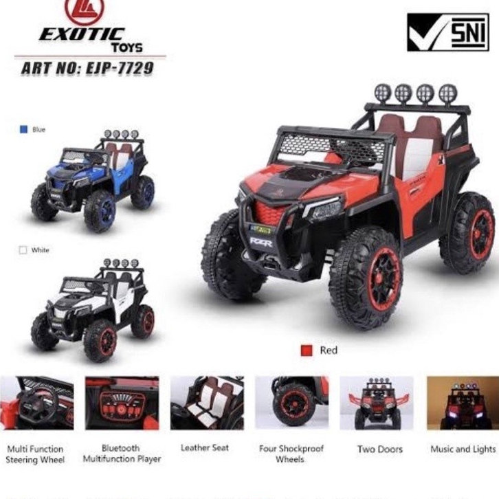 Jual Mainan Mobil Mobilan Anak Jeep - Mainan Mobil Aki Anak Exotic EJP ...