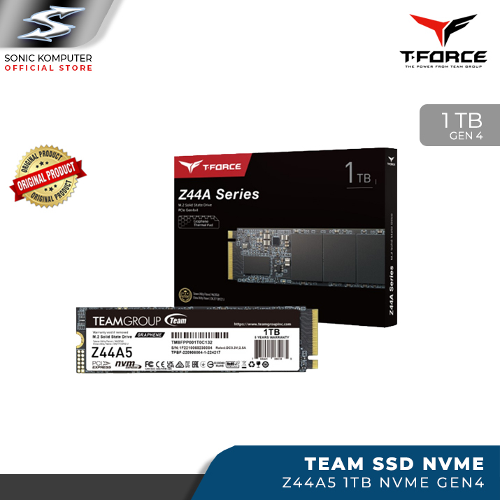 Jual Team SSD Nvme Z44A5 1Tb PCIe Gen4x4 1 Tb | Shopee Indonesia