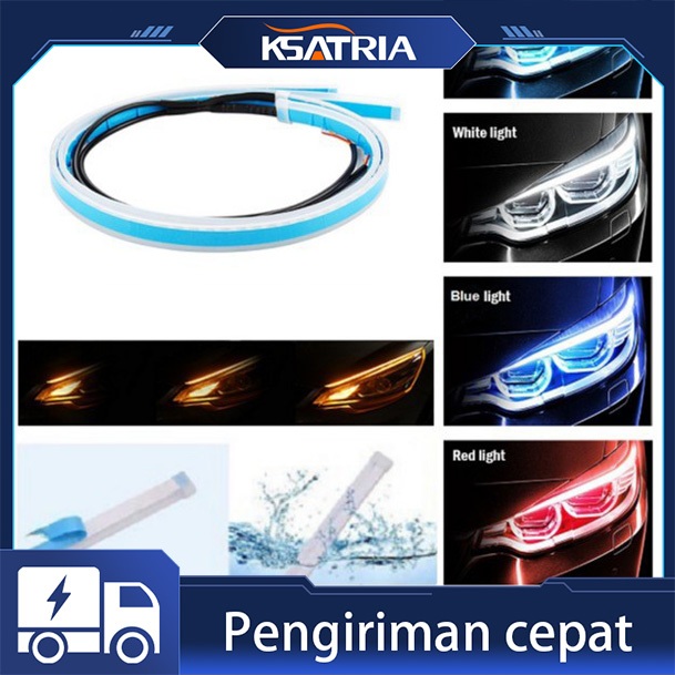 Jual Lampu Alis sein LED mobil tenda dua warna 45cm60cm | Shopee Indonesia