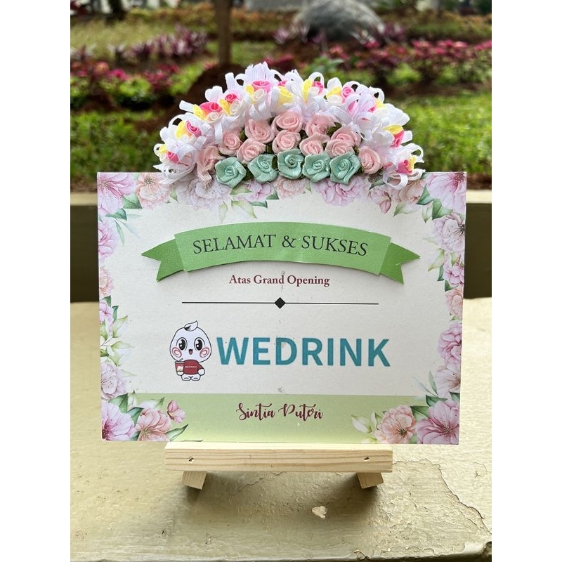 Jual papan karangan bunga mini | papan bunga mini ulang tahun ...