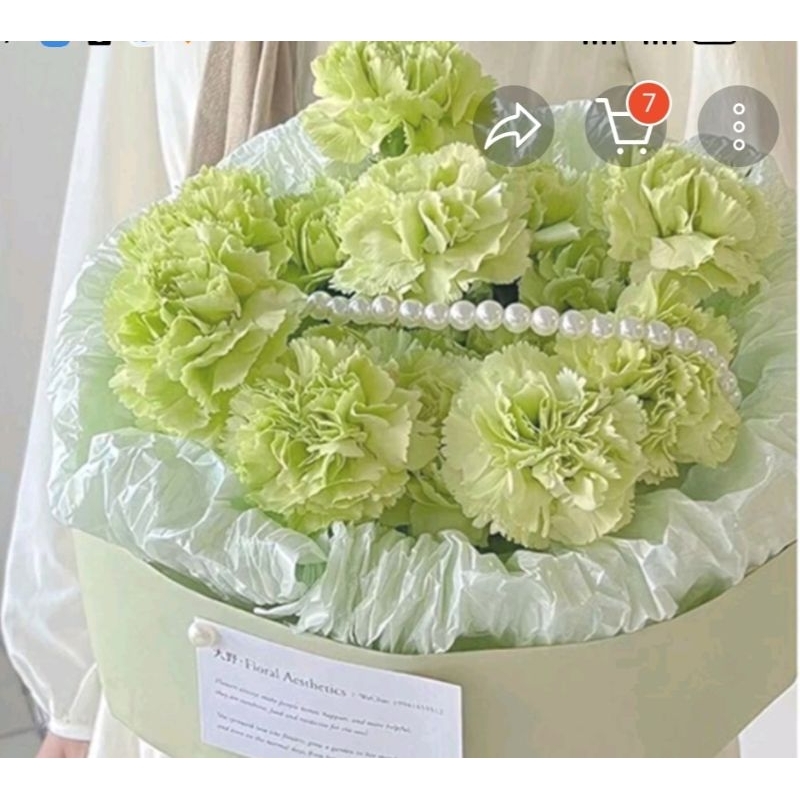 Jual Wrapping flower Pearl paper sydney/kertas bunga kerut kusut/kertas ...