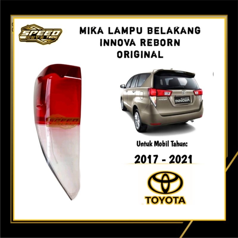 Jual Mika lampu belakang Innova reborn 2016 2017 2018 2019 2020 2021 ...
