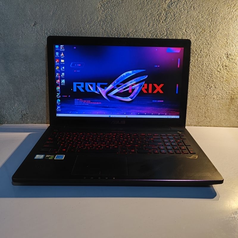 Jual Laptop Gaming Asus ROG G550J i7 GEN 4 RAM 8GB SSD 128GB + HDD 1TB VGA GTX 950M | Shopee ...