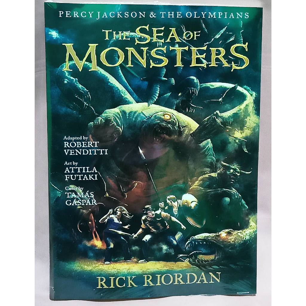 Jual Buku The sea of monster A comic By Rick Riordan | Shopee Indonesia