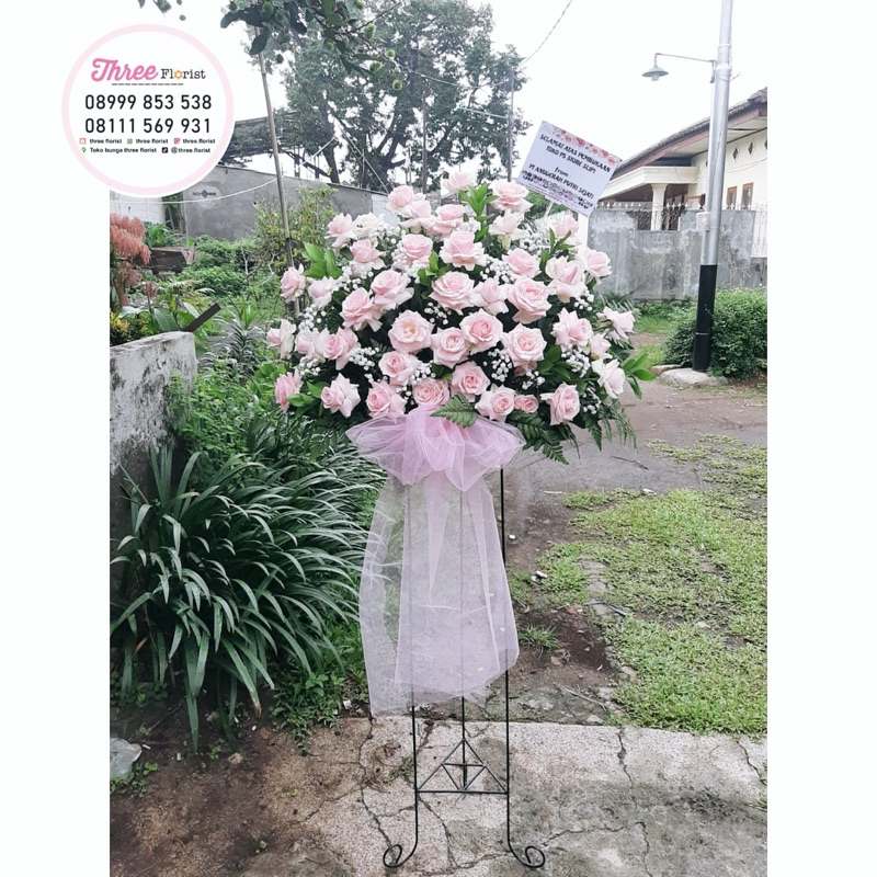 Jual bunga standing fresh / bunga standing congratulation / standing ...