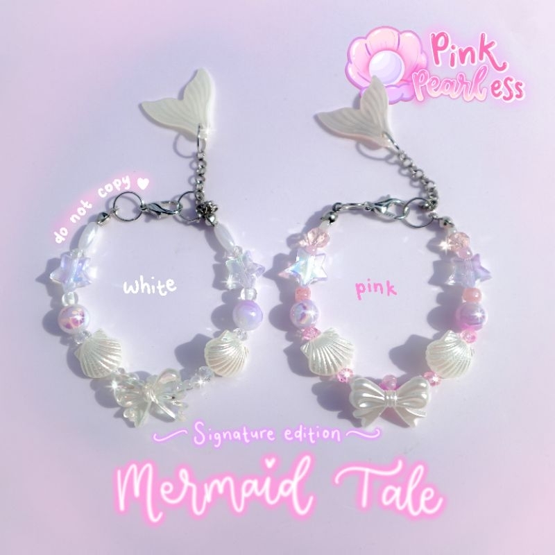 Jual Pinkpearless - Mermaid Tale Beads Bracelet | Shopee Indonesia