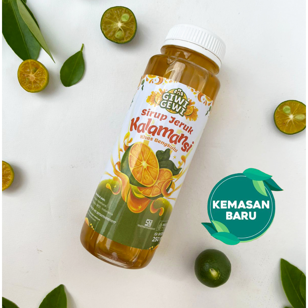 Jual SIRUP JERUK KALAMANSI 250 ML / SIRUP JERUK KUNCI / JERUK SONGKIT ...