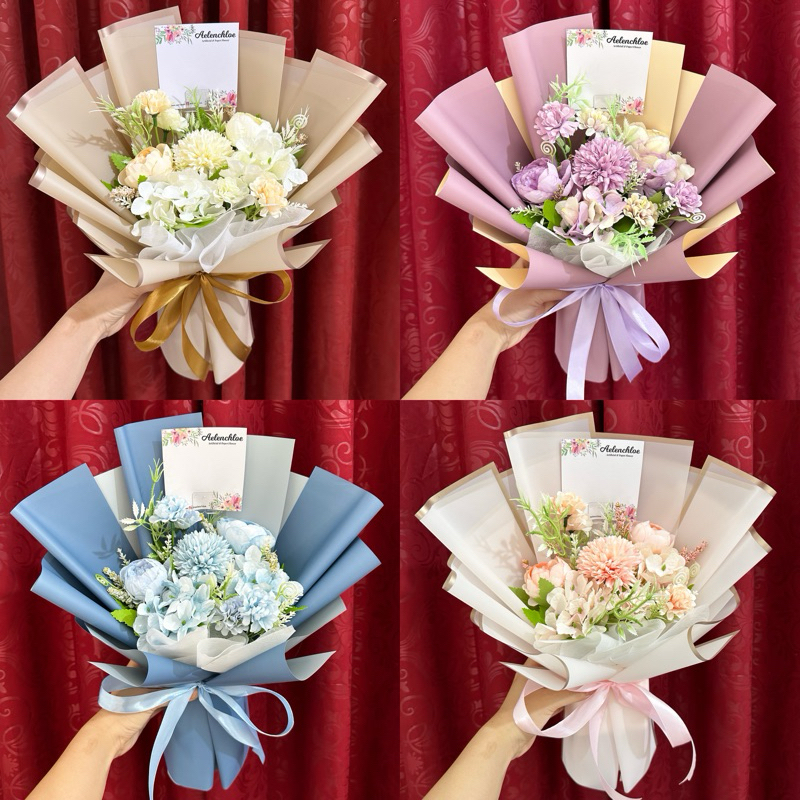 Jual Buket bunga artificial / Buket bunga wisuda / Buket bunga ...