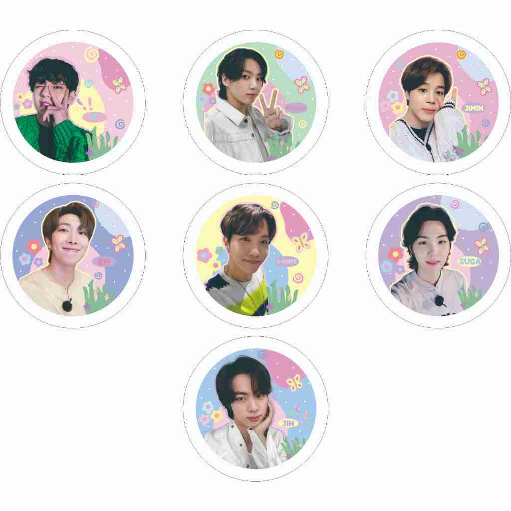 Jual Freebies Terbaru Gantungan Kunci KPOP BTS member/Freebies terbaru ...