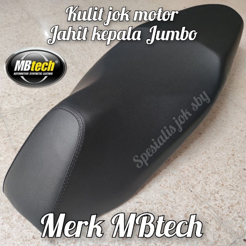 Jual Kulit jok motor MBtech Jahit Kepala Jumbo kulit jok motor PCX ...