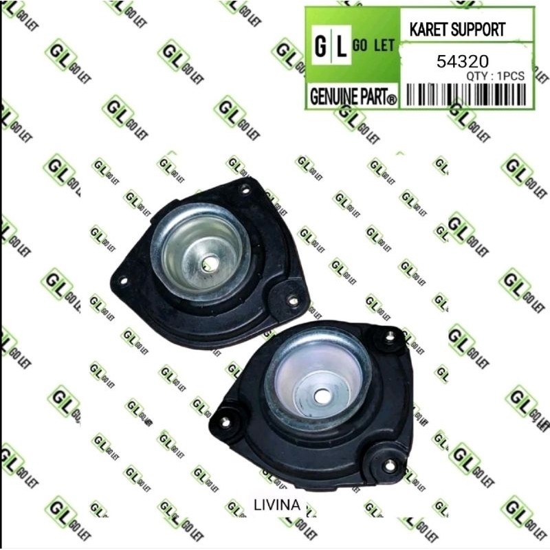 Jual KARET SUPPORT SHOCK LIVINA GRAND LIVINA EVALIA JUKE 54320/1-ED001 ...