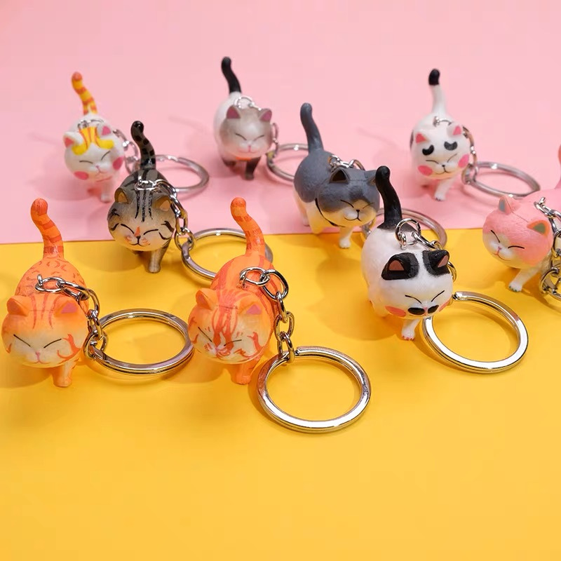 Jual Gantungan Kunci Motif Cats & Dogs Lucu | Shopee Indonesia