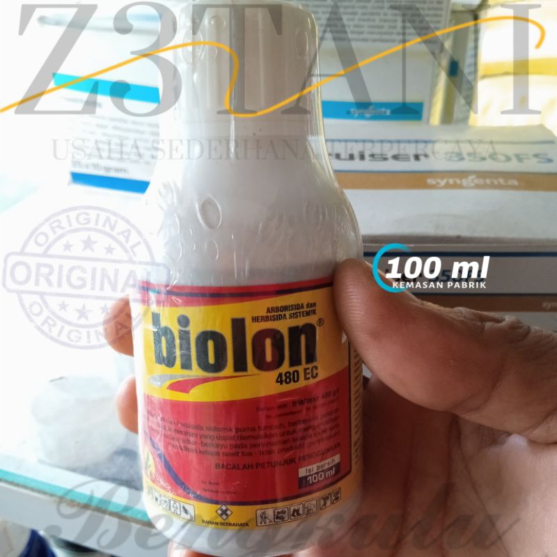 Jual BIOLON 480 EC 100ml Aborisida dan Herbisida Sistemik | Shopee ...