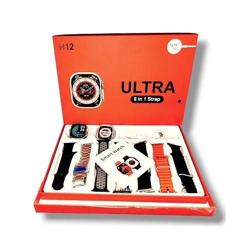 Jual SMARTWATCH ULTRA SERIES H12 + STRAP 7 IN 1 ALUMUNIUM CERAMIC ...