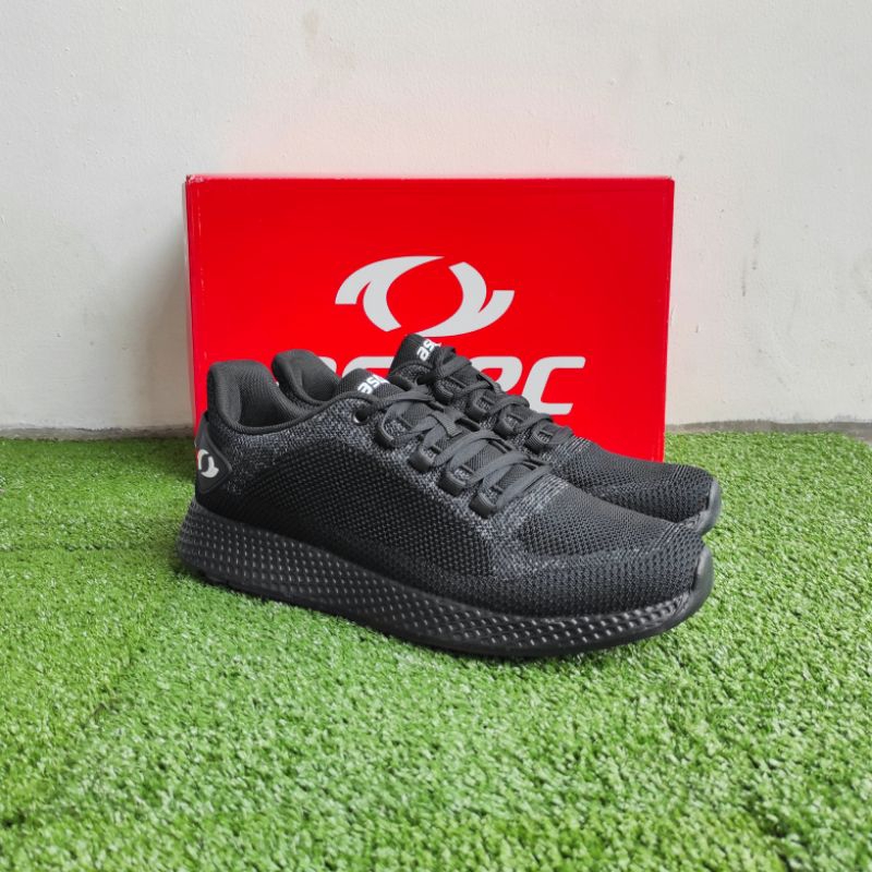 Jual Sepatu Running Astec Hal Black Original | Shopee Indonesia