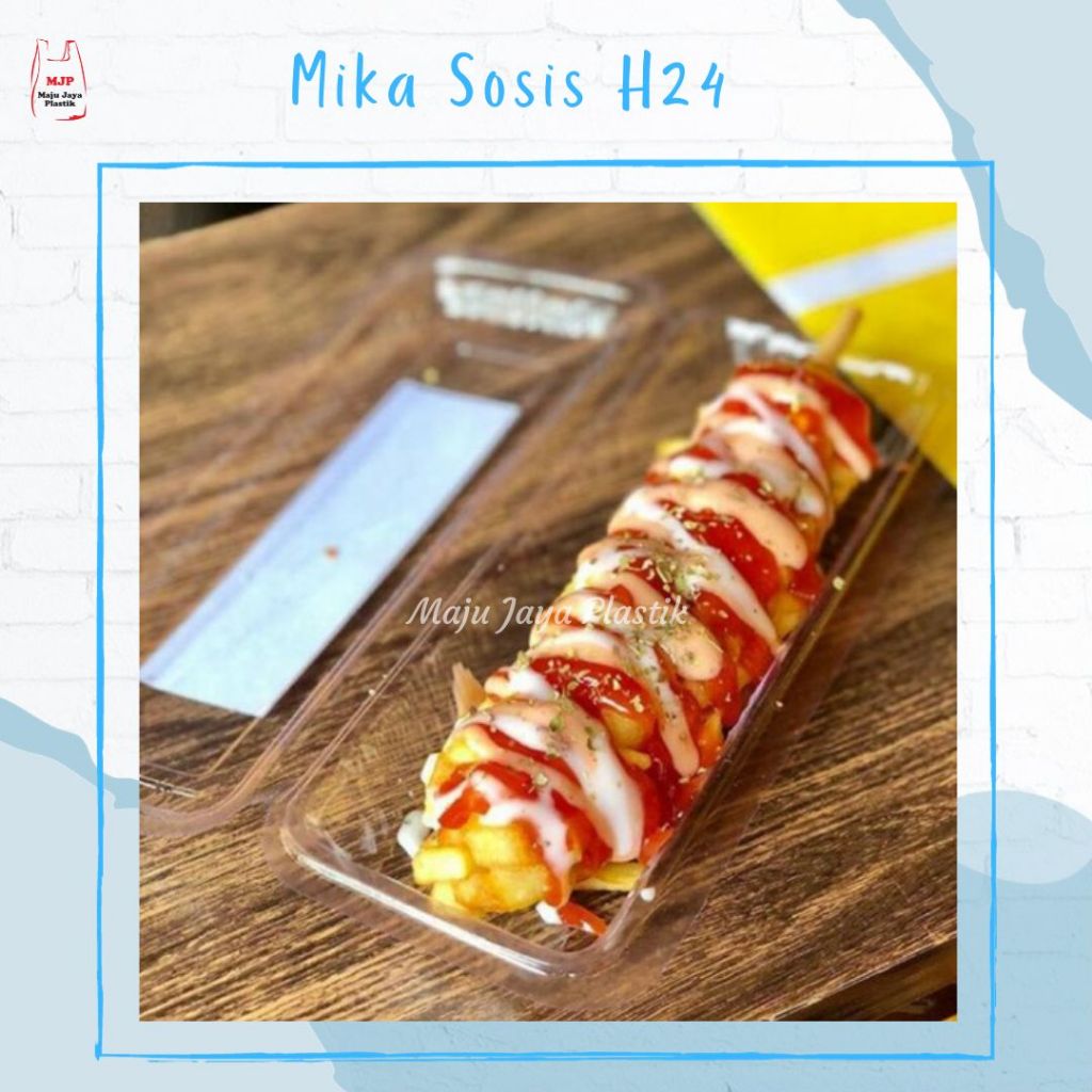 Jual Mika Sosis Besar Tray Mika Hotdog Mika Kue Snack Buah Mochi Sate ...