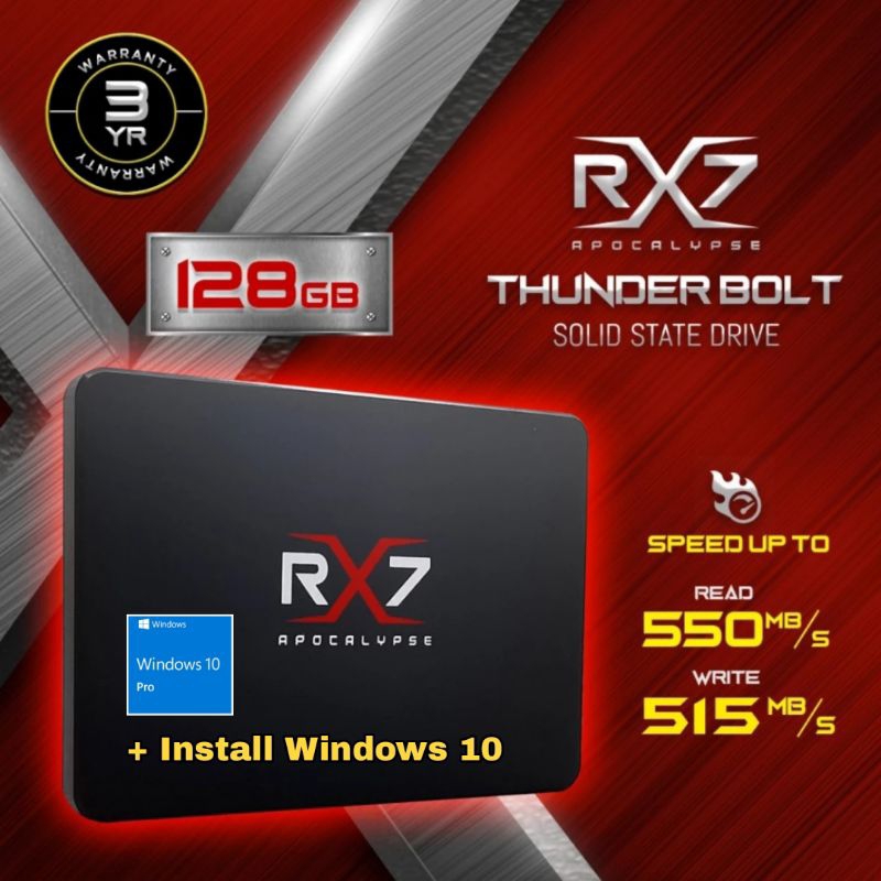 Jual SSD RX7 128GB ORIGINAL GARANSI 3TAHUN | Shopee Indonesia